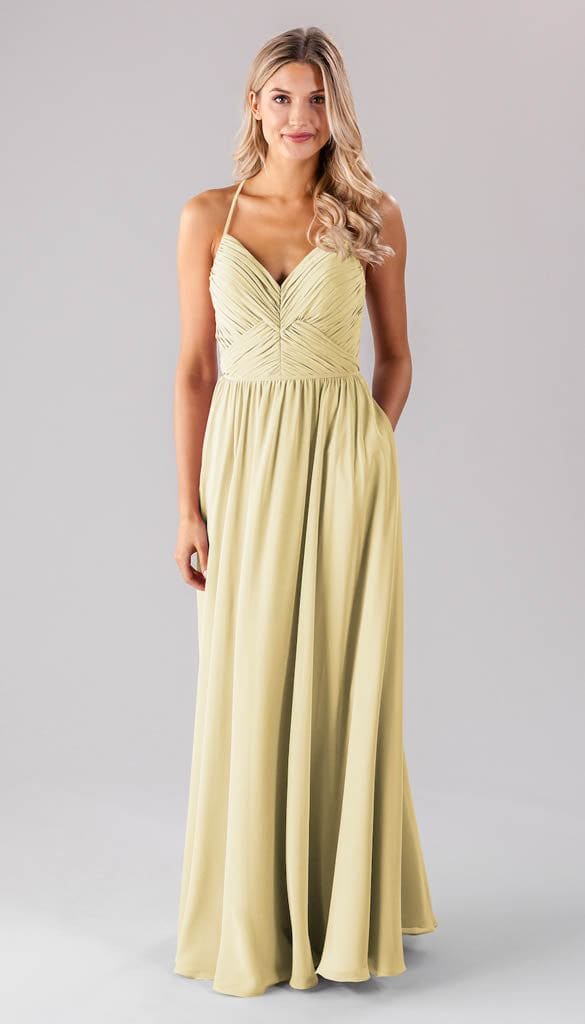 Caitlin Chiffon Bridesmaid Dress | Kennedy Blue