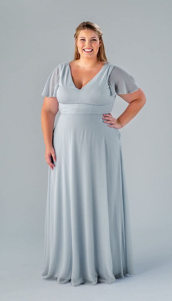 Katie Chiffon Bridesmaid Dress | Kennedy Blue