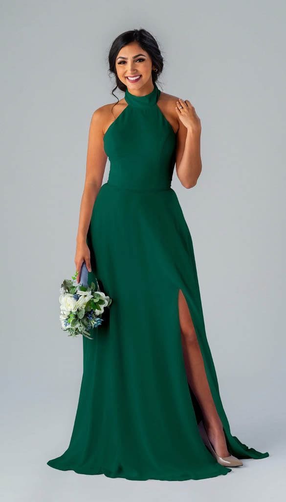 Stassi Chiffon Bridesmaid Dress | Kennedy Blue - Kennedy Blue