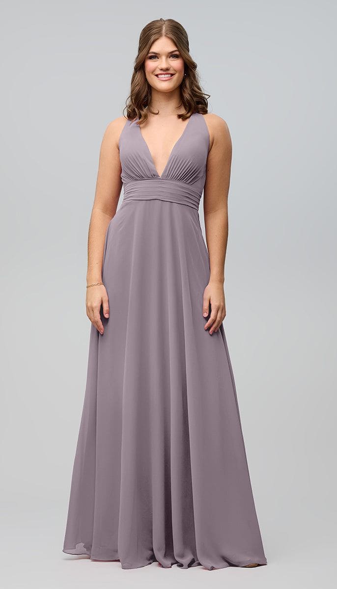 Hope Chiffon Bridesmaids Dress | Kennedy Blue - Kennedy Blue